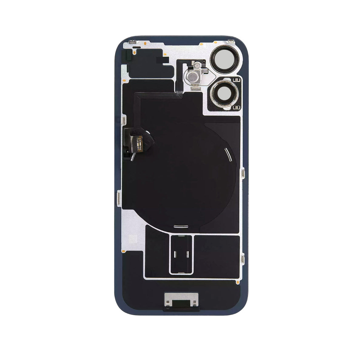 iPhone 16 Back Cover Glass Replacement with Magnets and Wireless Charg ...